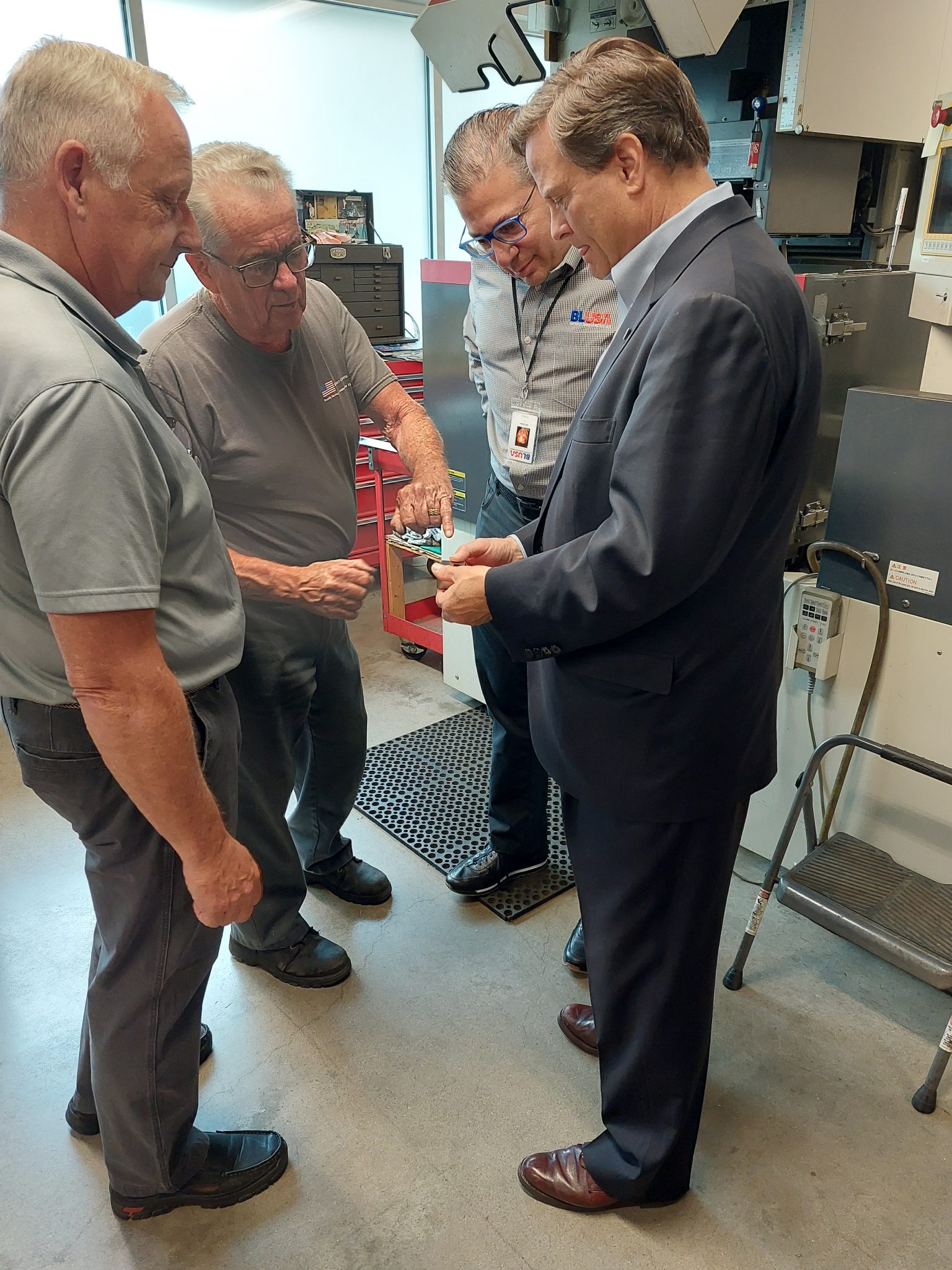 Congressman Donald Norcross visits BLUSA Defense - BLUSA Defense ...